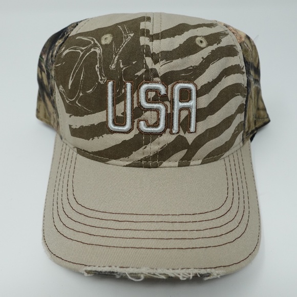 Mossy Oak | Accessories | Mossy Oak Camouflage Hat Cap Adult Osfm Usa ...